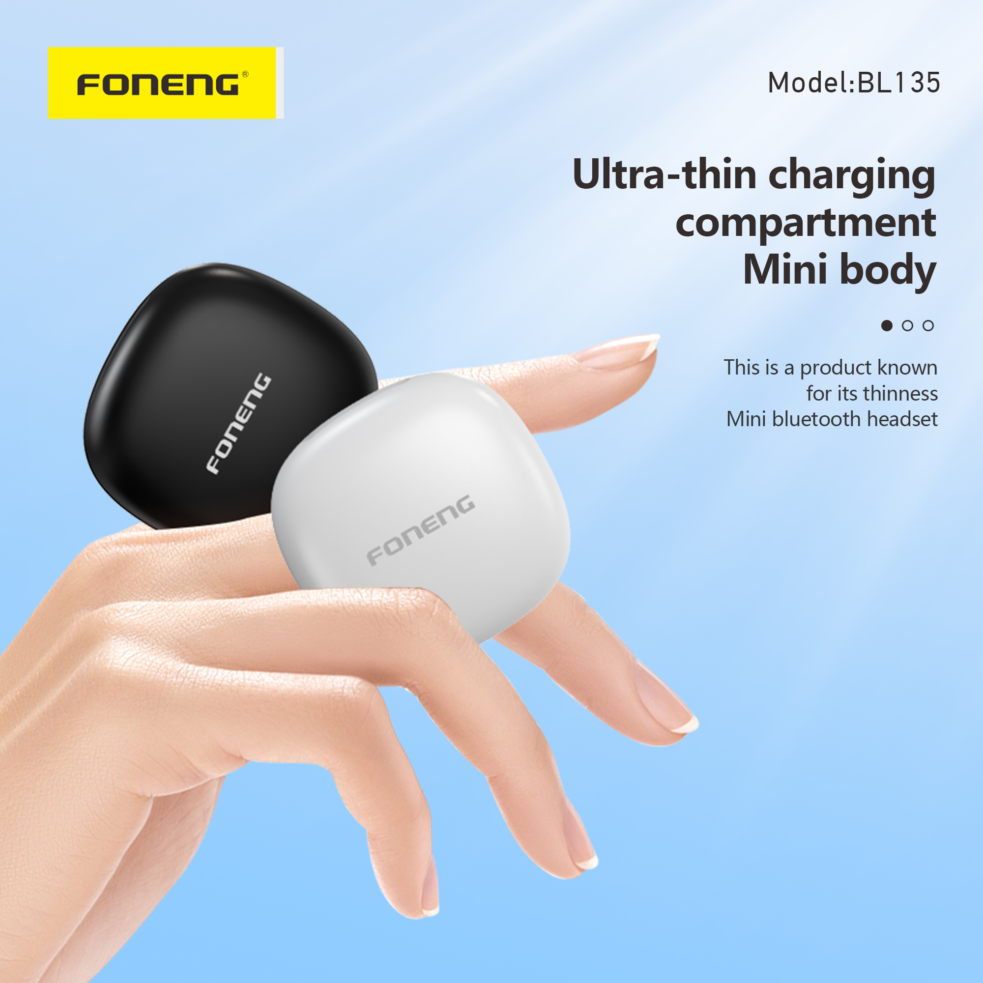 BL135 Ultra Thin TWS Earphone | FONENG